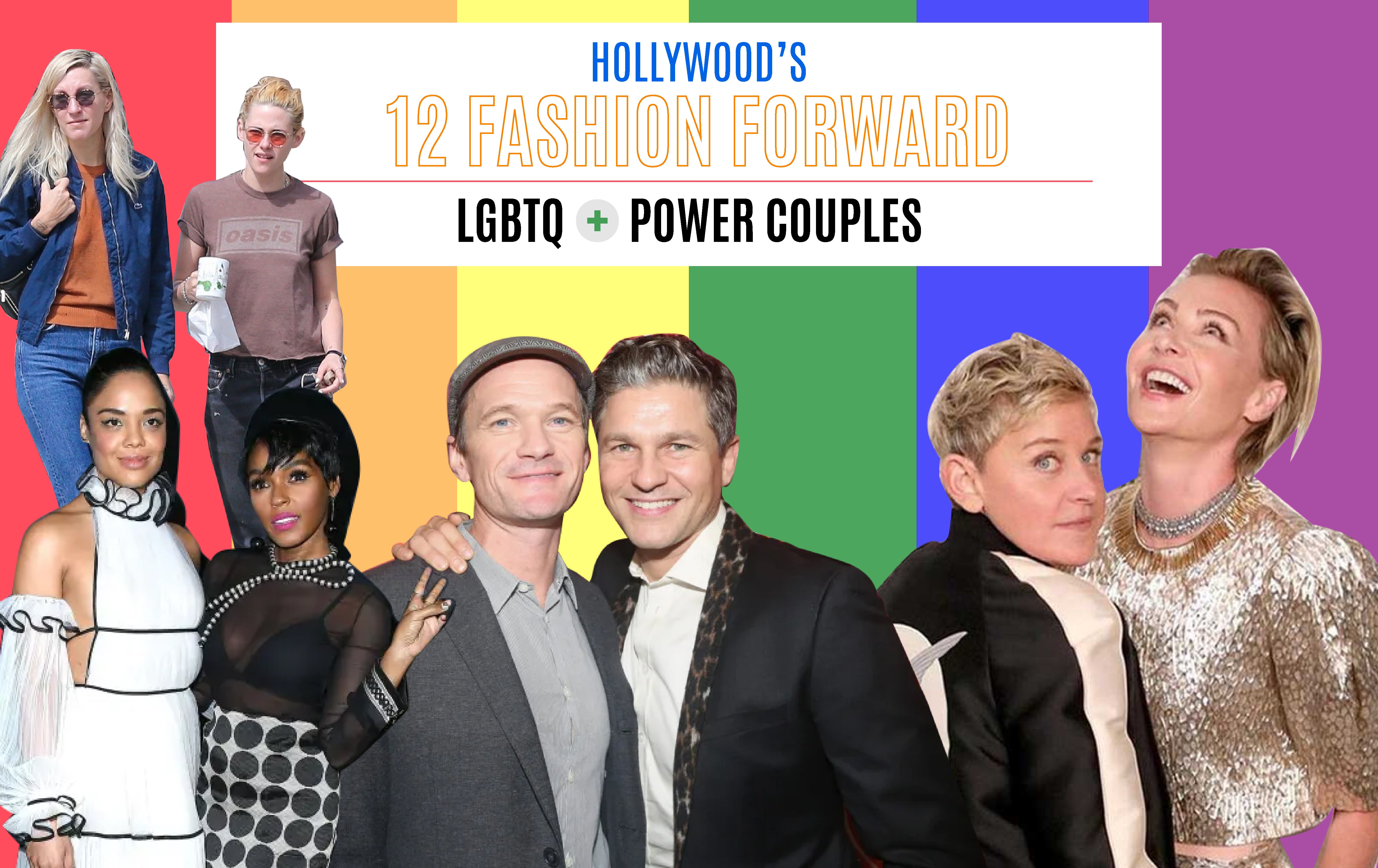 Dazzling Duos: Hollywood s 12 Fashion-Forward LGBTQ+ Power Couples ...